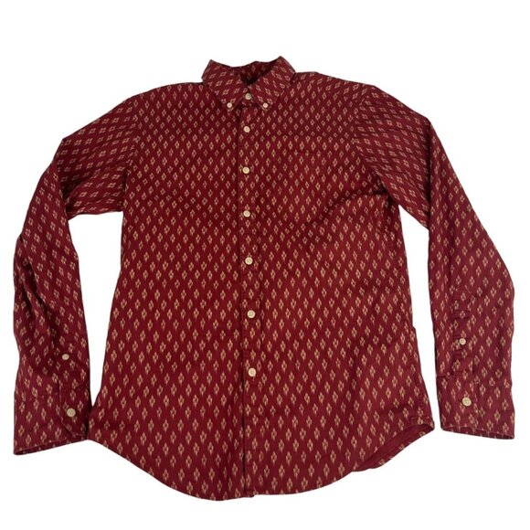 American Eagle Outfitters | Shirts | American Eagle Aeo Ikat Print ...